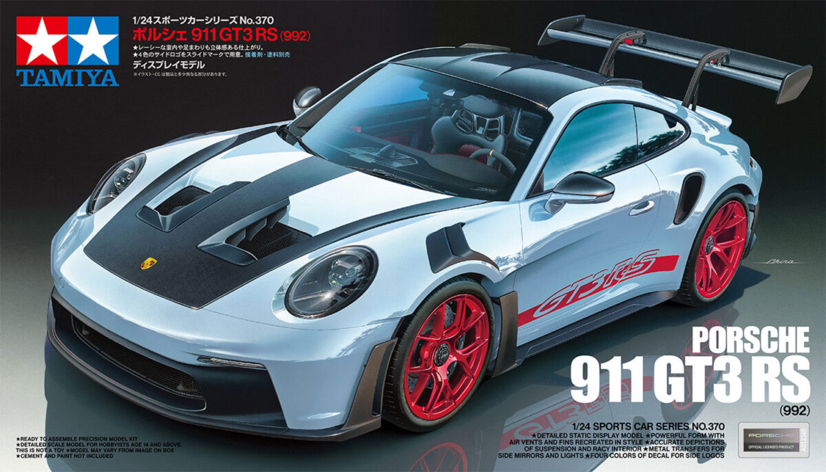 Unboxing Video: Tamiya Porsche 911 GT3 RS 992 Model Kit