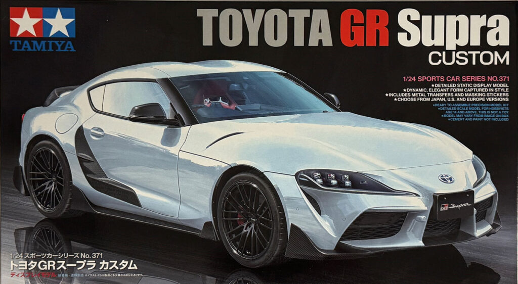 Review Build: Tamiya 24371 Toyota GR Supra Custom