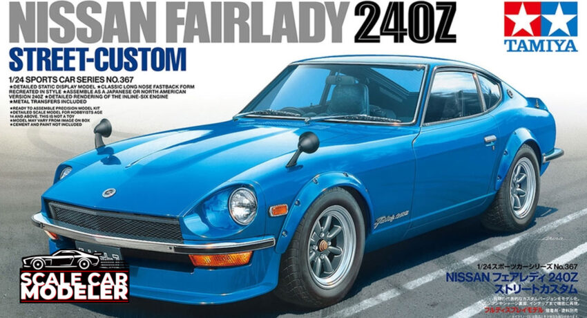 Tamiya Nissan Fairlady 240Z Street Custom Model Kit
