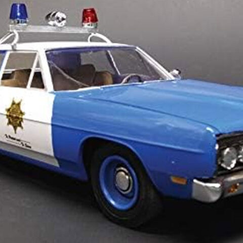 AMT 1970 Ford Galaxie Police Car Model Kit