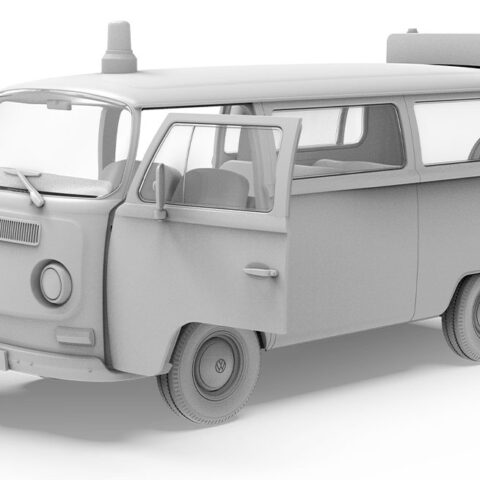 AK Interactive 1967 T2 Model Airport Bus